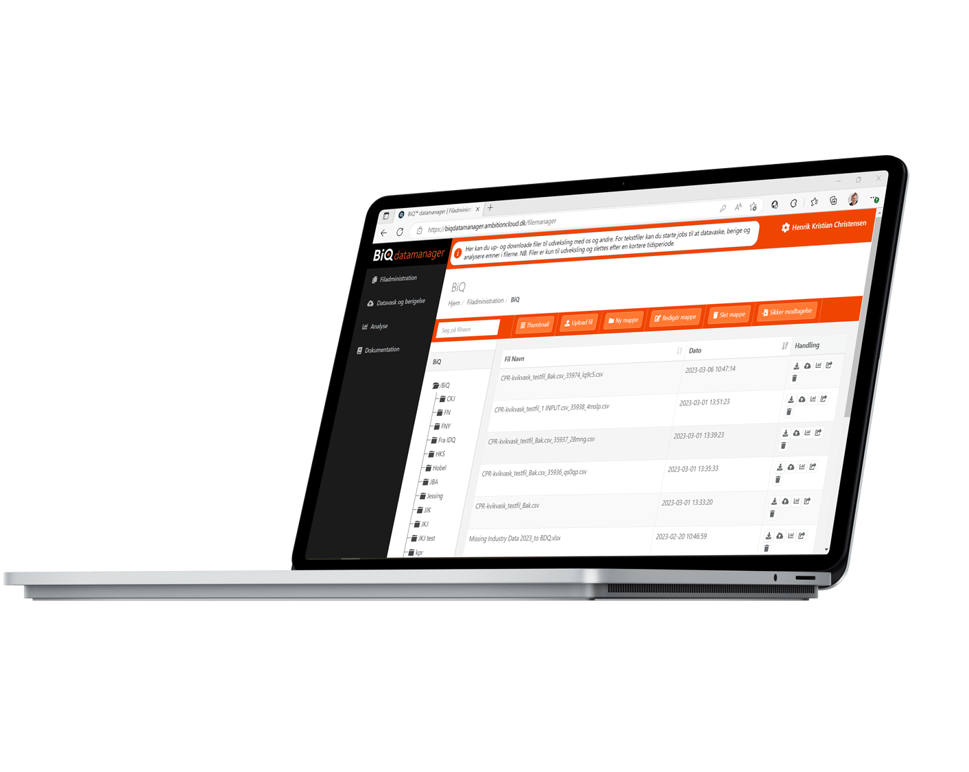 Prøv vores selvbetjeningsportal til datavask og databerigelse